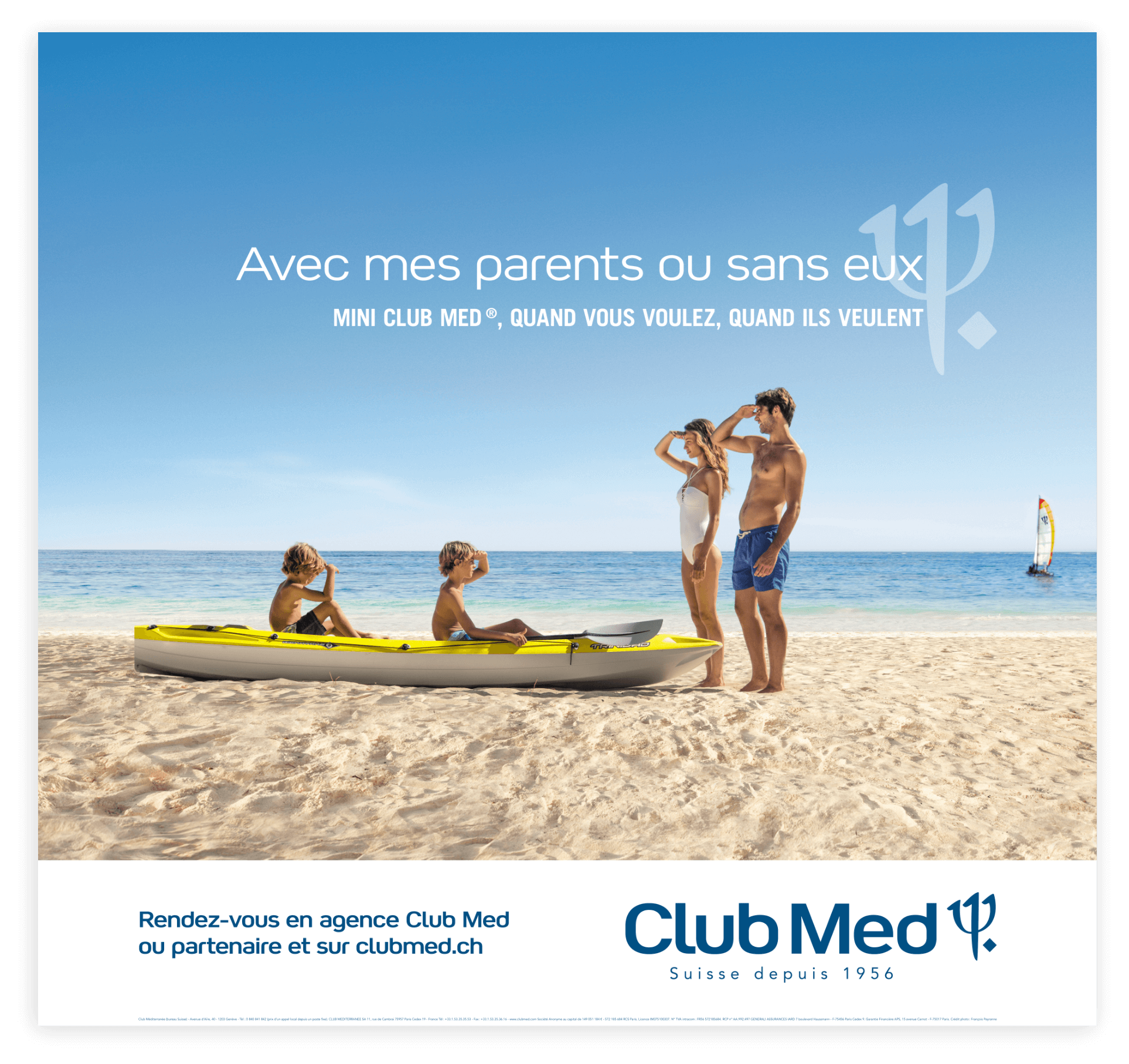 Création d'un jeu Facebook, publicité online et offline pour Club Med ...